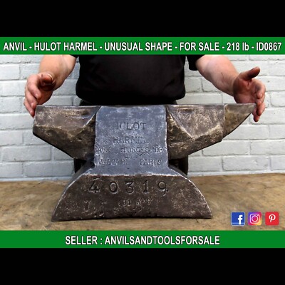 Anvil 218 lb - Manufacturer : Hulot Harmel (French) - ID 0867 | eBay