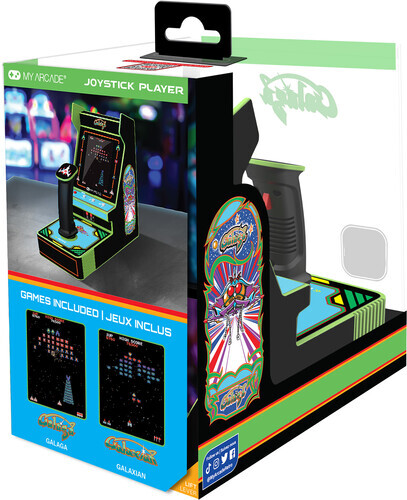 My Arcade DGUNL-7000 Joystick Player Galaga/Galaxian Portable Retro ...
