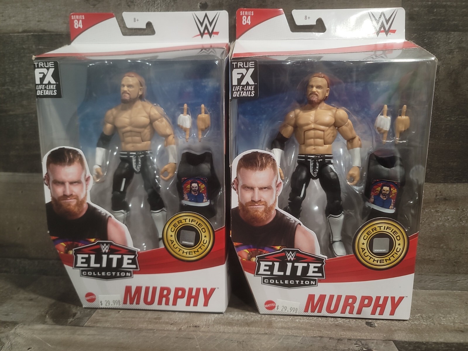 WWE Murphy Elite Series 84 Wrestling Action Figure Mattel 1 per order ...