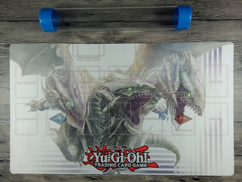 Ygomat Blue-Eyes Ultimate Dragon Master Rule 4 Zones Custom Playmat ...