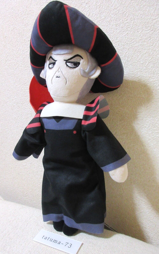 Disney Villains Dolly Clasica Plush Doll 27cm Claude Frollo SEGA 2024 ...