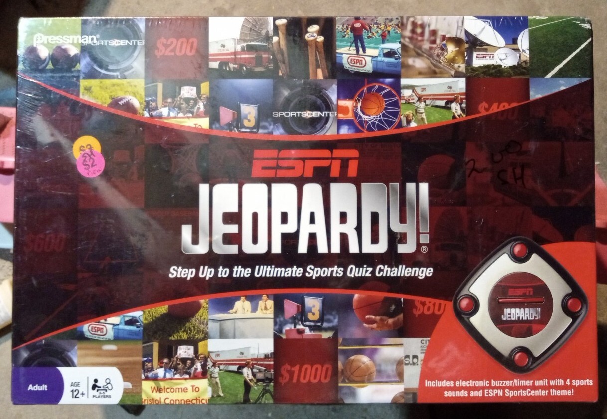 ESPN Jeopardy Electronic Ultimate Sports TRIVIA QUIZ Challenge NEW ...