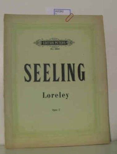 Loreley. Charakterstück für Pianoforte von Hans Seeling. Op. 2 ...
