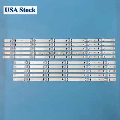 LED strip(10)For LG 55LB 55LB650V 55LB5900 55LF652V 55LF6000 55LB6000 ...