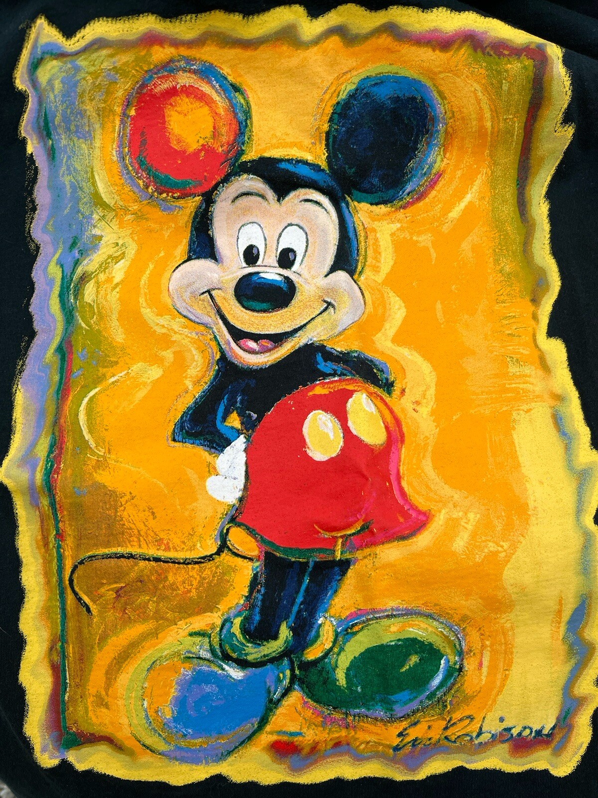 Vintage 1997 Disney Mickey Mouse Eric Robison Art Por… - Gem