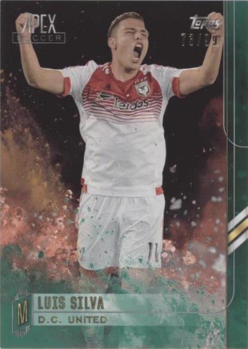 2015 Topps Apex - Luis Silva #19 Green Autographs /99 (AU) for sale ...
