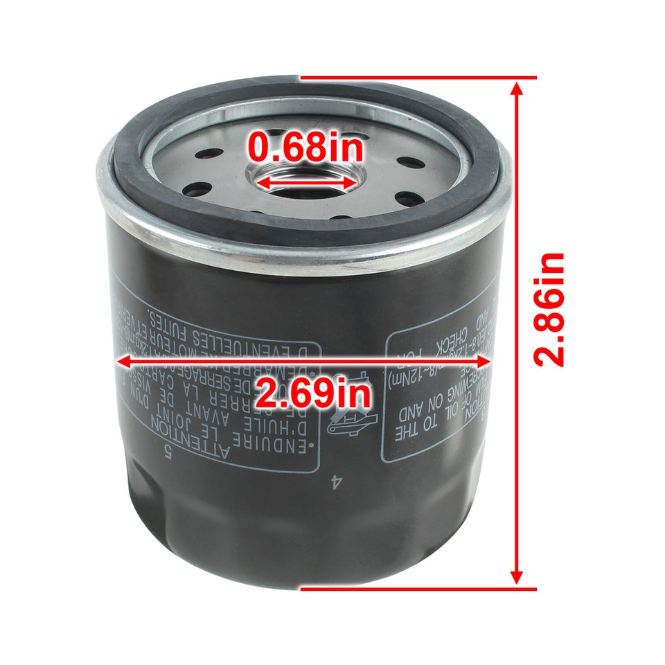 Oil Filter for Dixie Chopper, Generac / 070185, 70185GS, 49065-2071 ...