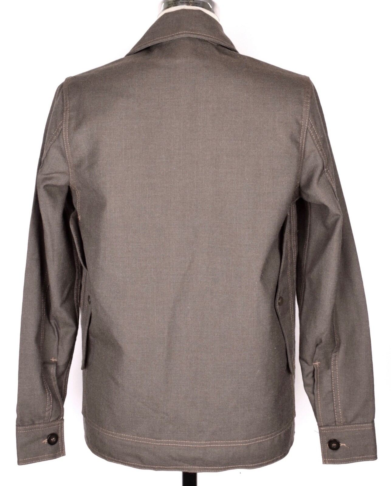 FILSON WOOL 1897 COLLECTION FORESTRY CLOTH CRUISER JACKET MENS 36 GREEN ...