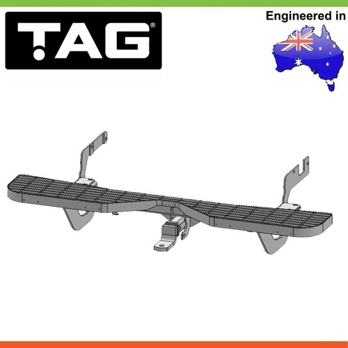 TAG Heavy Duty Towbar Rear Step & Bracket Kit For HYUNDAI iLoad TQ 2.4L ...