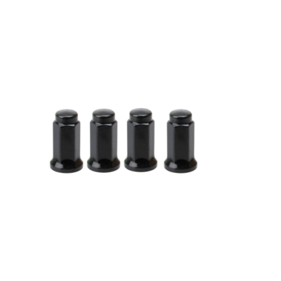 Tusk Flat Base Lug Nut 10mm x 1.25mm Thread Pitch w/14mm Head Black (4 ...