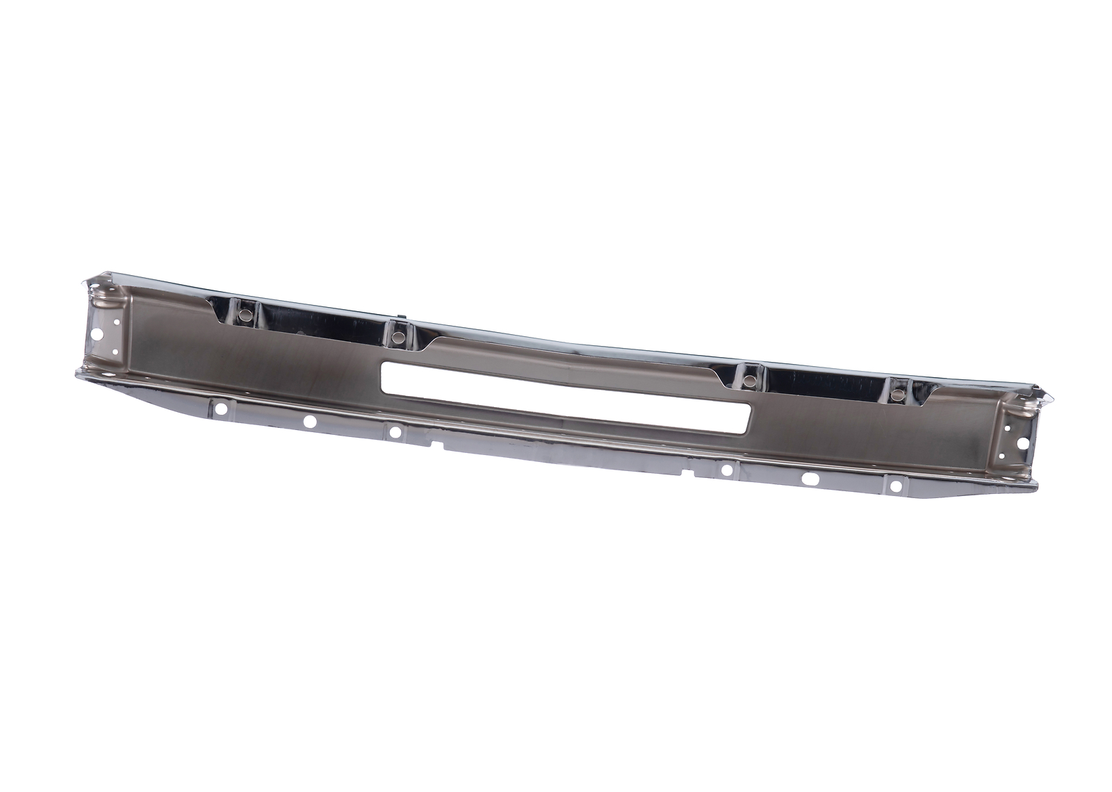 For 2007-2013 Chevy Silverado 1500 Chrome Steel Front Bumper Face Bar ...