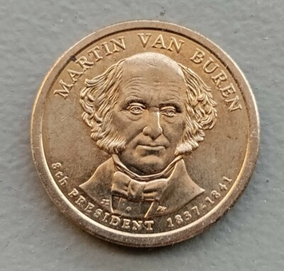 US One Dollar coin President series Martin Van Buren P 1837-1841 | eBay