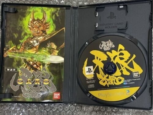 PS2 Golden Knight Garo Playstation 2 Bandai Software Japan Break ...
