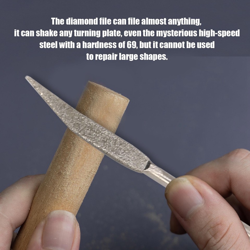 Curved File Set Needle File Set Coated File Metal File Set K1Y6 | eBay UK