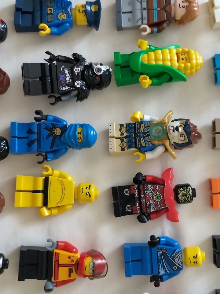 LEGO MINIFIGURE CITY NINJAGO CMF BULK LOT X 170 PLUS SEALED BOX BOXES ...