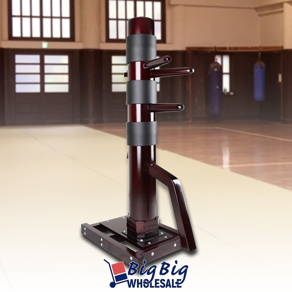 Wing Chun Target Wood Dummy Training Martial Arts Kung Fu Fight ...