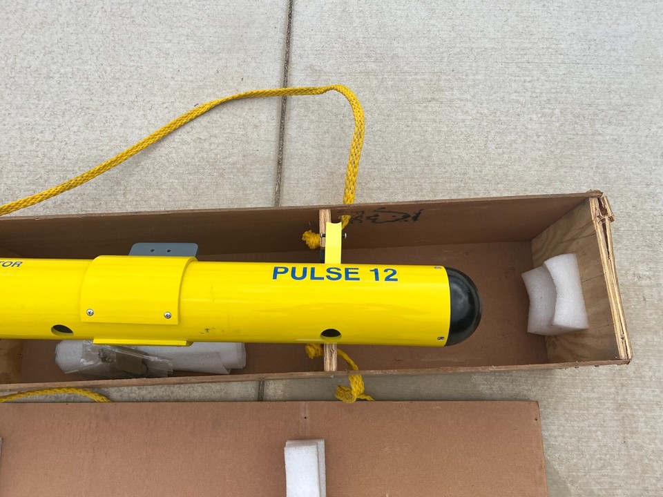 JW Fishers Pulse 12 Marine Boat Towed Metal Detector | eBay