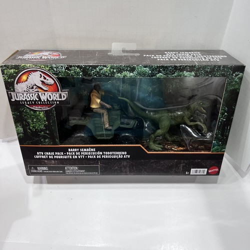 Mattel Jurassic World Park Barry Sembene ATV Chase Pack Legacy ...