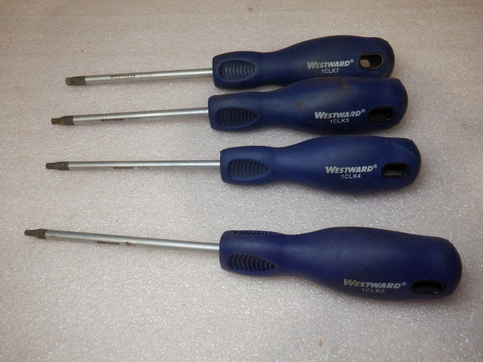 WESTWARD 4 PC TORX SCREW DRIVER SET- 1CLK2/1CLK4/1CLK5/1CLK7 | eBay