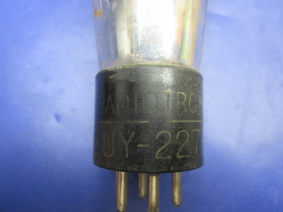 Antique Radiotron UY 227 Globe Radio Tube for Decoration ! Vintage ...