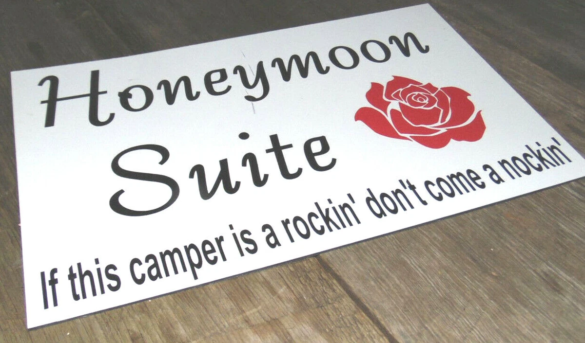 Honeymoon Suite Sign