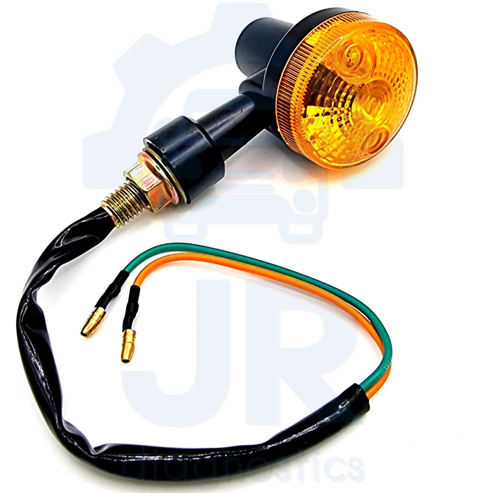 4X UNIVERSAL MOTORCYCLE INDICATOR WIRING LOOM HARNESS KIT RELAY TURN ...