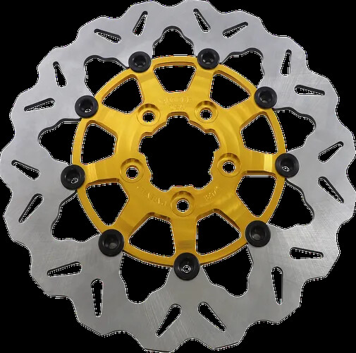 Galfer 11.8 Gold Floating Wave Rear Brake Rotor Softail Slim 12-17 | eBay