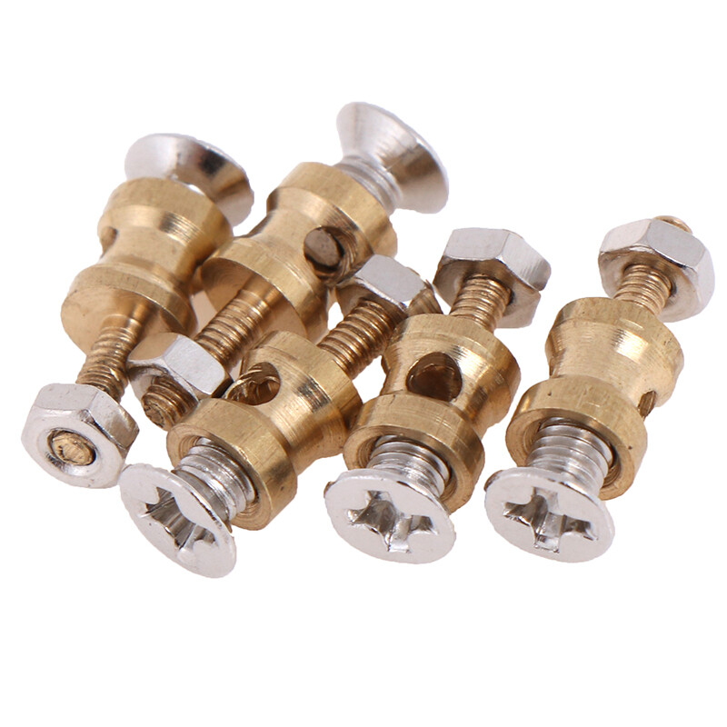 10Pcs Brass Linkage Stopper for 2.1mm Pushrod Connector for RC plane ...