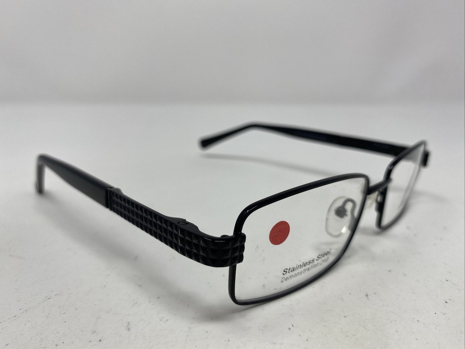 Enhance 4108 SHINY BLACK 53-17-140 Metal Full Rim Eyeglasses Frame /M10 ...