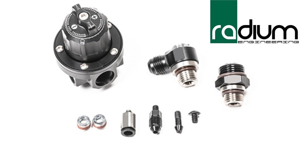 Radium 20-1623-00 DMR-RA Direct Mount Fuel Pressure Regulator -8AN ORB ...