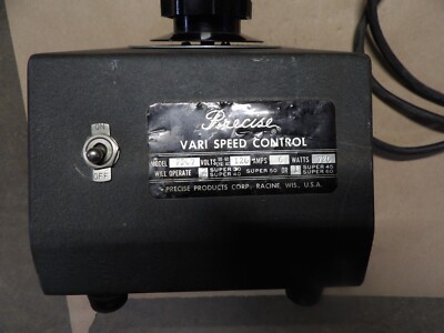 Precise Rockwell vari Speed Control 7307 *FREE SHIPPING* | eBay