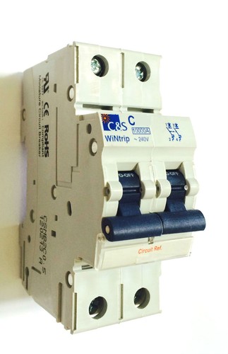 CSMB2C20UL - SHAMROCK CIRCUIT BREAKER, 2 POLE, C CURVE, 20 AMP, UL 1077 ...
