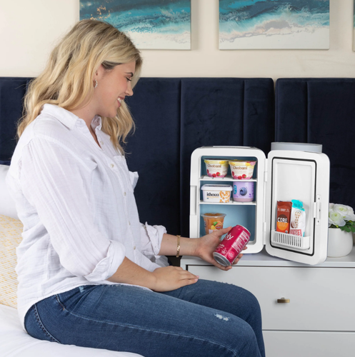 Cooluli Infinity 10 Liter Portable Multipurpose Mini Fridge (White) | eBay