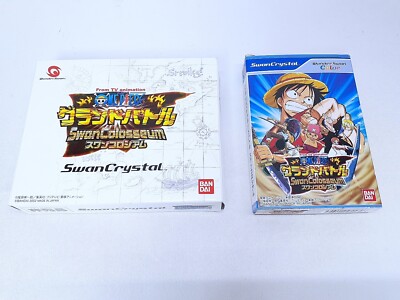 WonderSwan Crystal One Piece Swan Colosseum Limited Console & Game ...
