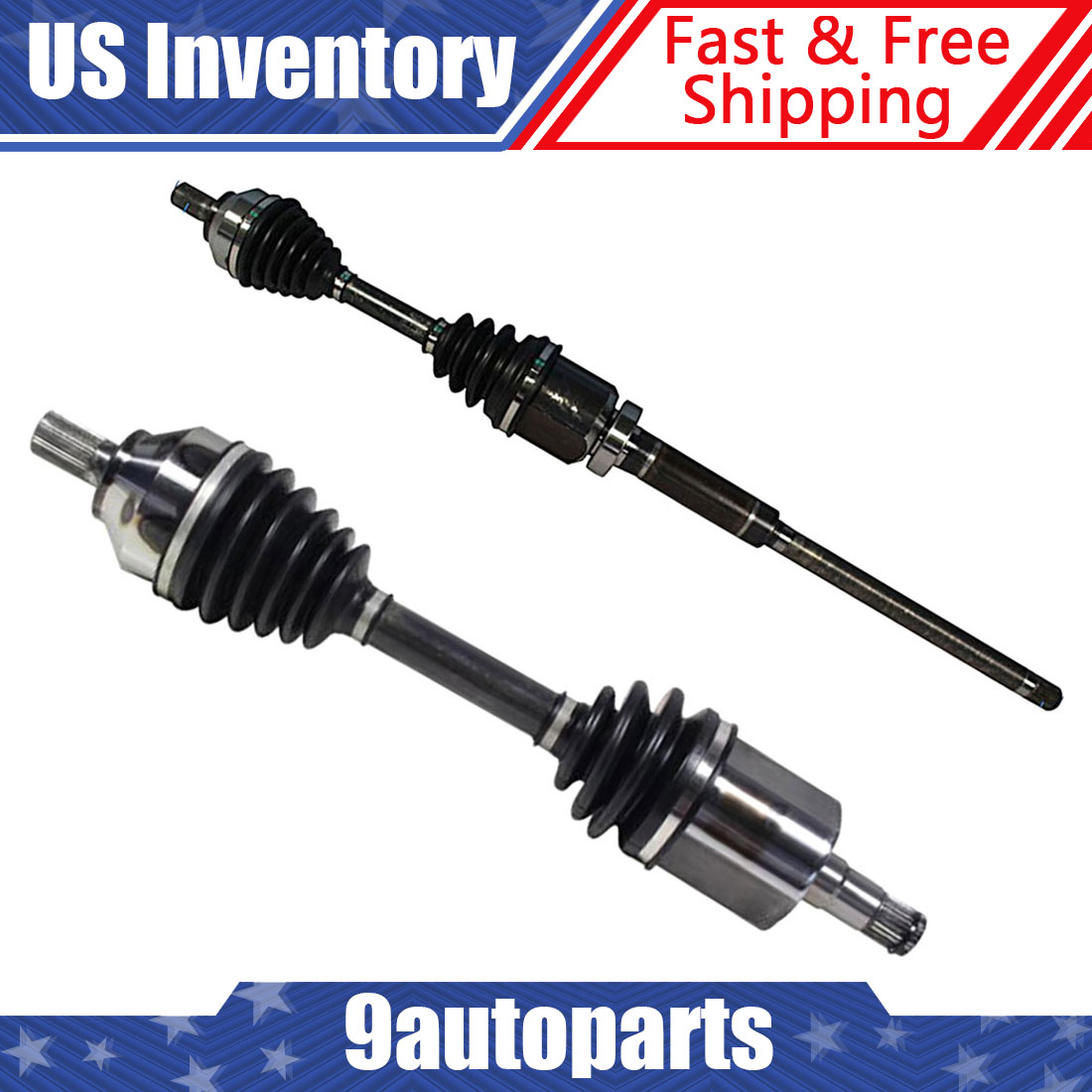 For 2005-2009 Volvo S40 V50 T5 2.5L AWD Auto Trans Front Pair CV Axle ...