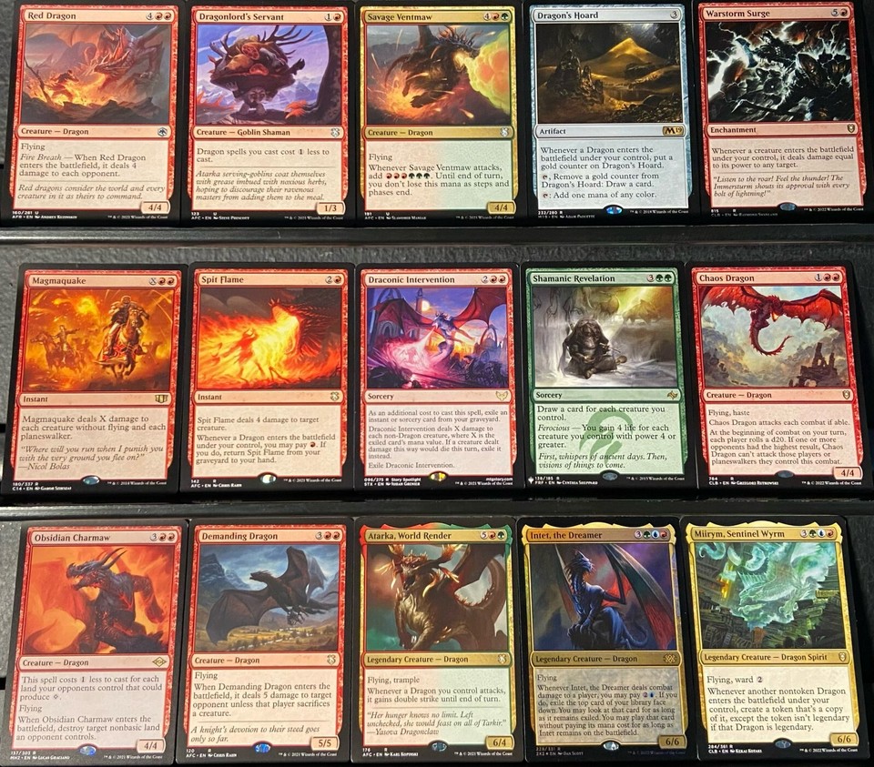 ***Custom Commander Deck*** Miirym, Sentinel Wyrm - Dragons - EDH MTG ...