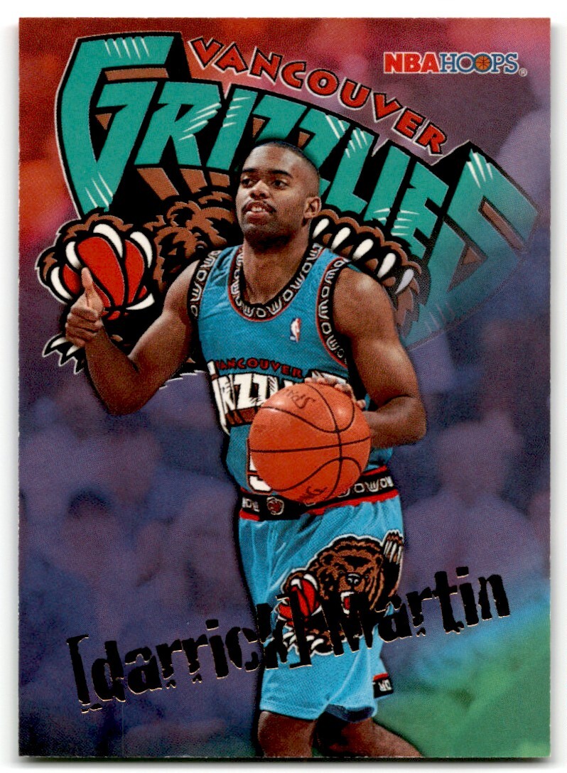 1995-96 NBA Hoops Darrick Martin Vancouver Grizzlies #354 | eBay