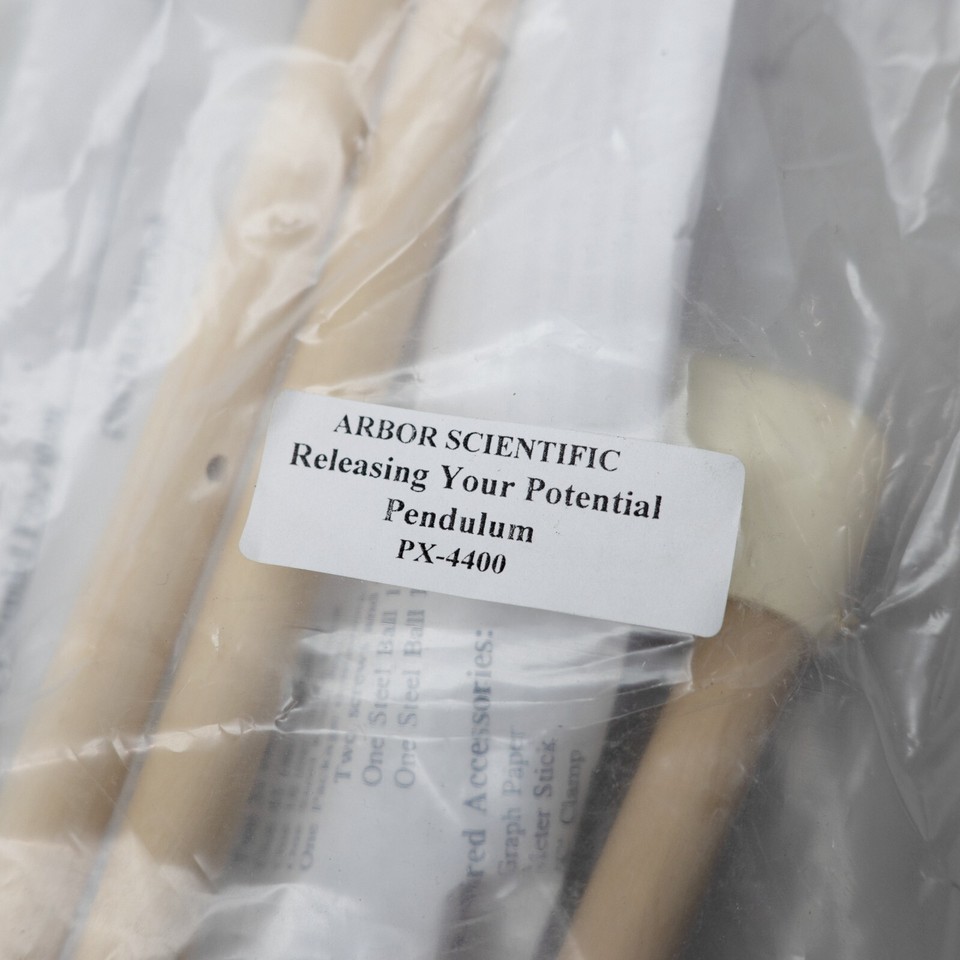 LOT of 6 Arbor Scientific PX-4400 Releasing Your Potential Pendulum Kit ...