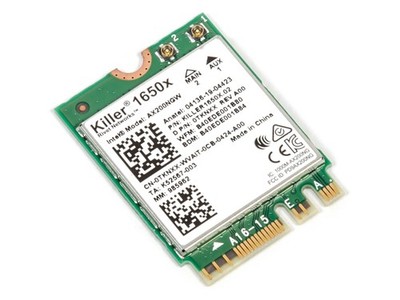 Dell Killer Wireless 1650x Intel AX200NGW WIFI 6 & Bluetooth 5.1 M.2 ...