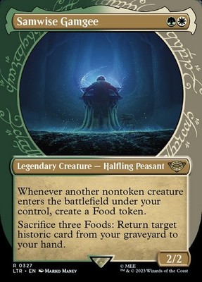 Samwise Gamgee (Showcase) 327 R Foil LTR MTG NM | eBay