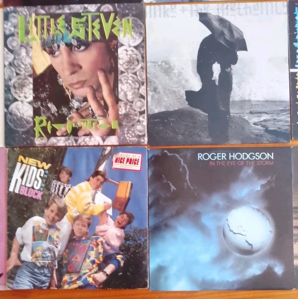 Bulk Lot Of 25 x 1980s Vinyl LPs Inc Whitney,Aus Crawl,Hooters, Europe ...