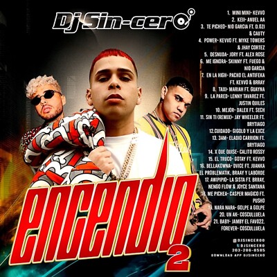 DJ SINCERO - ENCENDIO PT. 2 - REGGAETON MIXTAPE MIX CD | eBay