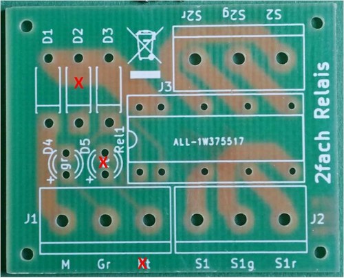 Fernschalter Universalrelais Relaisplatine Relais, monostabil bistabil ...