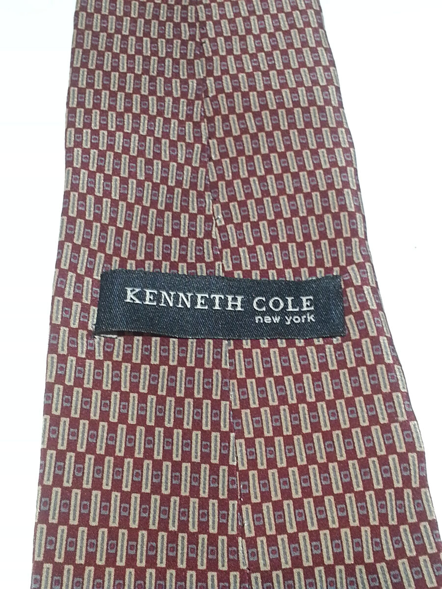 Kenneth Cole New York Men Dress Tie Red 59" long 3.75" wide Made in USA ...