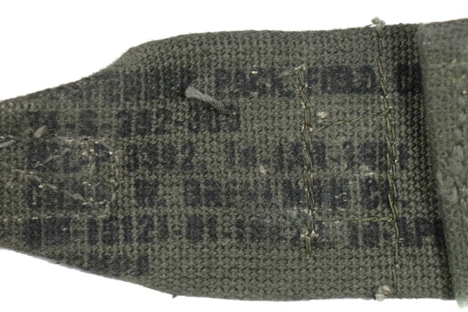 US Army WWII / Korean War M1945 Field Pack Suspenders OD Green M-45 ...