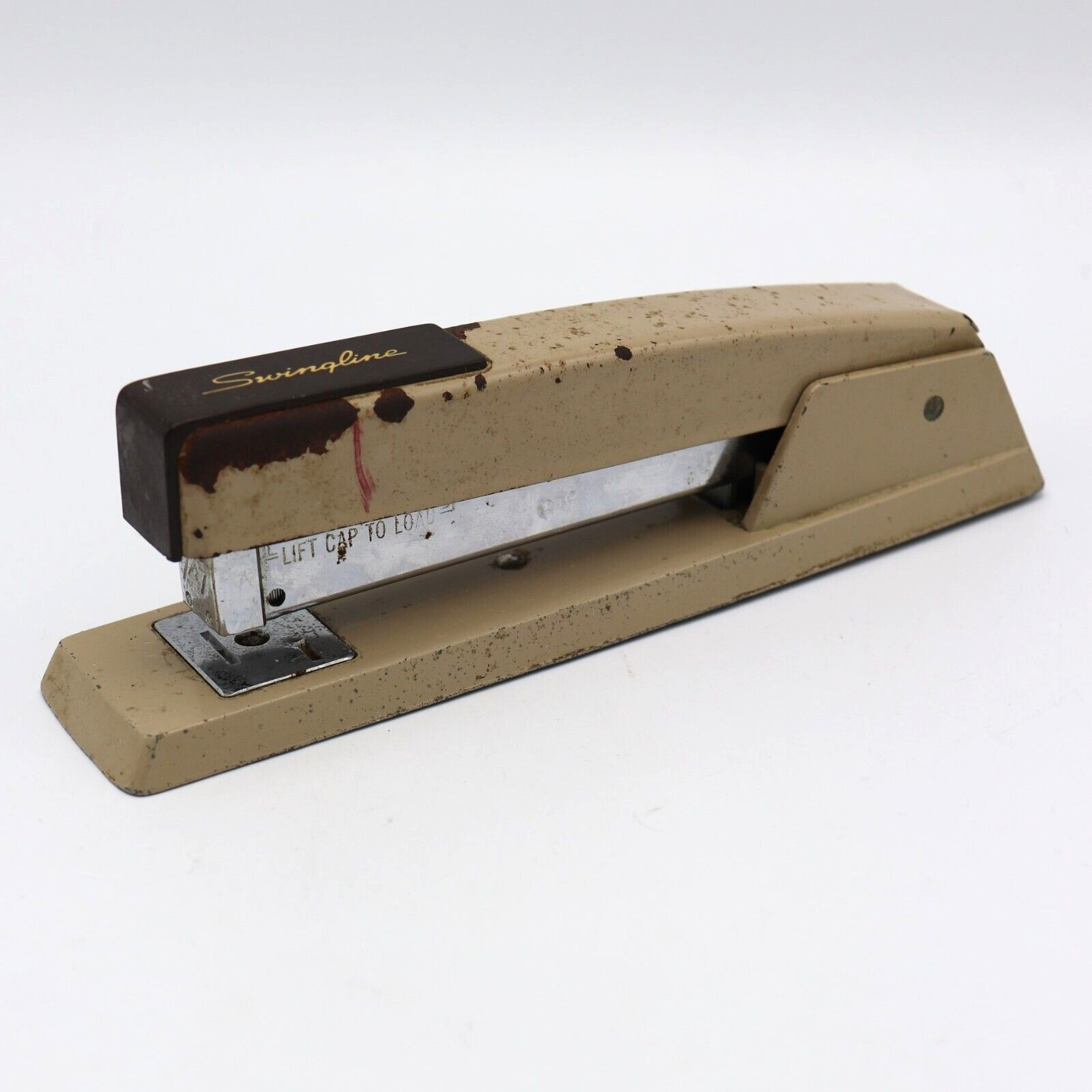 Vintage Swinglines 94-41 Stapler Made in the USA, Tan Desk Stapler ...