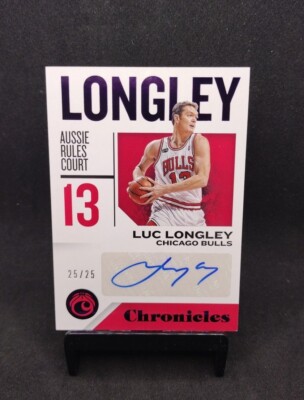 2018-19 Panini Chronicles Basketball Autograph Purple #CS-LL Luc ...