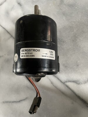Bergstrom b275141 12v Single Speed Blower Motor | eBay