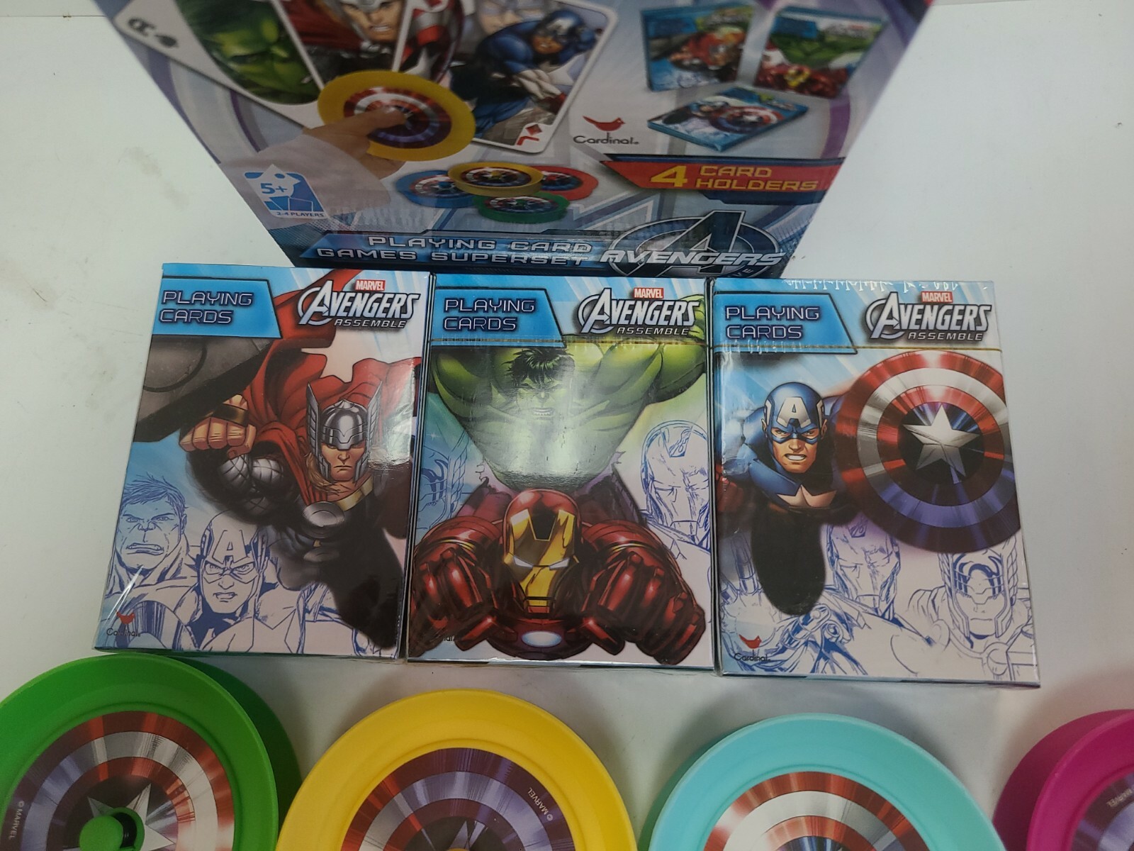 Marvel Avengers Assemble Playing Card Games Superset | eBay