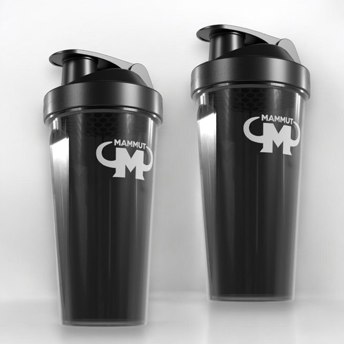 2 Stück Mammut Eiweiss Shaker 600 ml Eiweiß Protein Shaker Mixer | eBay.de